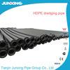 China 225mm  SDR17 pe100 cutter section dredger pipes with floating for sale