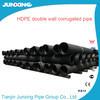 China 200 sn4 sn8 hdpe double wall corrugated sewage pipe from Junxing for sale
