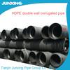 China 600mm SN4/SN8 HDPE culvert pipe double wall corrugated pipe for sewer system for sale