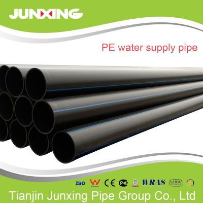 China 110mm PN20 SDR9 HDPE water pipe ISO4427 standard water pipe hdpe for sale