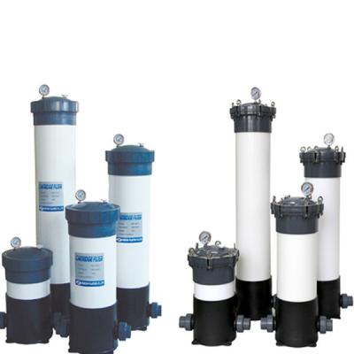 Cina Buon alloggio di filtrazione di filtrazione dell'acqua di effetto, custodia di filtro della cartuccia del PVC in vendita