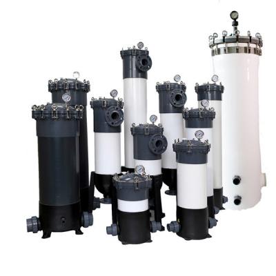 Cina 3-5 custodia di filtro del PVC di capacità degli elementi per il trattamento delle acque placcante della fabbrica in vendita