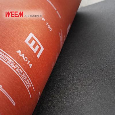 Cina OSSIDO DI ALUMINIO POLYESTERI PATRINO ABRASIVO ROLLO JUMBO PER PLYWOOD E METALL in vendita