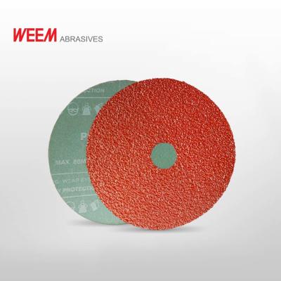 Cina Disco di fibra di ossido di alluminio / Disco di fibra / Disco di sabbia per la triturazione / rimozione della ruggine dei metalli in vendita