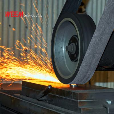 China DURABLE ECONOMIC SILICON CARBIDE POLYESTER CLOTH ABRASIVE / JUMBO ROLL factory