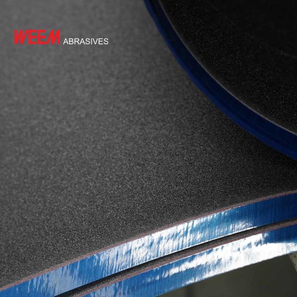 CINGHIA SEGMENTATA IN TELA POLIESTERE AL CARBURO DI SILICIO PER PANNELLI / MDF / TRUCIOLARE, 2700MMX3200MM