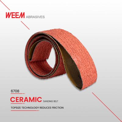 중국 스테인리스를 모래로 덮기를 위한 거친 피복 Rolls를 입히는 폴리에스테 피복 정상 크기 판매용