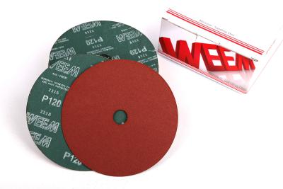 China 5 Inch Sanding Discs 100mm Aluminum Oxide Resin Fiber Sanding Discs For Angle Grinder Start for sale