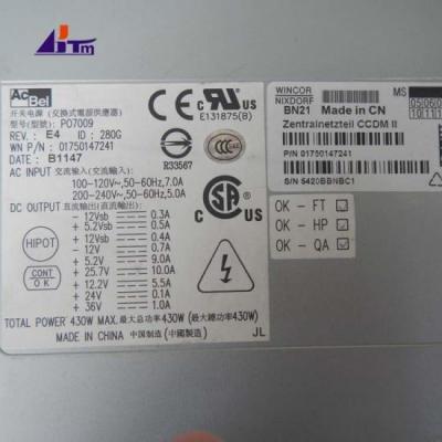China ATM Machine Parts Wincor Nixdorf Central Power Supply CCDM II 1750147241 for sale