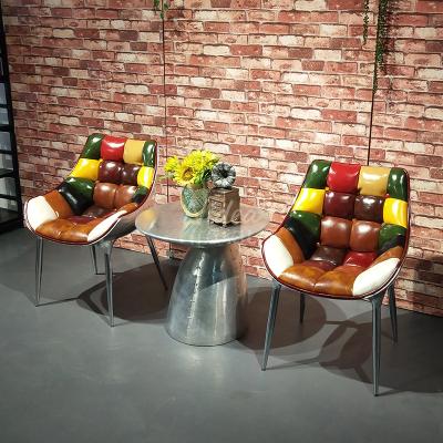China Nidea #8886 For Industrial Retro Aluminum Adjustable Height Egg Chair  Lounge Pub Club Home Office Hotel Living Room Luxury for sale