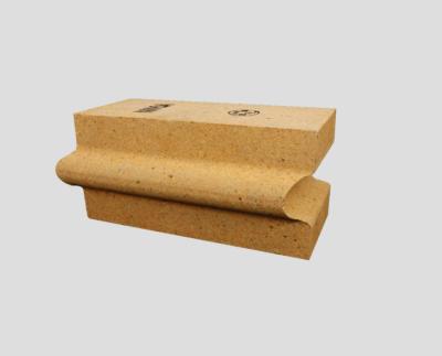 China 30%-48% Al2O3 Fireclay Brick 1380C-1450C Aluminum Silicate Fire Brick for sale