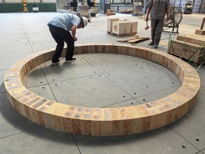 China AZM-1650 1680 Silicon Mullite Brick 1650℃ High Temp Refractory Bricks for sale