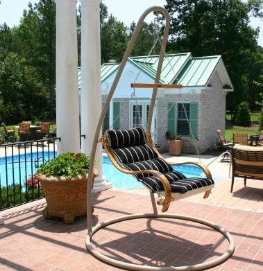 China single swing chair stand(Form A) for sale