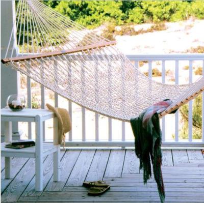 China cotton bouble rope hammock for sale