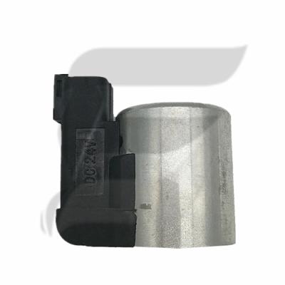 Cina bobina dell'elettrovalvola a solenoide di 12v 24V per l'escavatore di Hyundai R225-7 R215-7 R220-7 in vendita