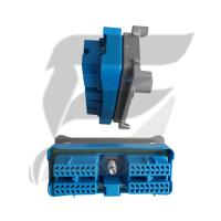 China CAT 245-1043 Controller Plug Socket 64 Pins Electric Excavator Parts for E312D E314D E319D 24V for sale