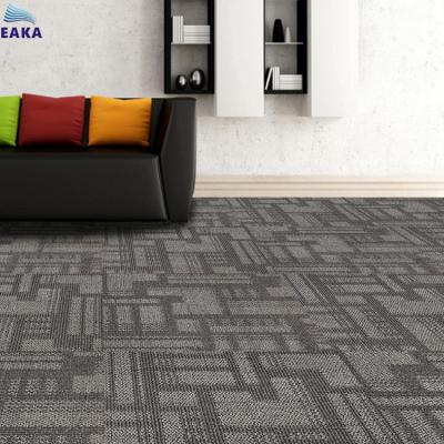 China EAKA flexibility station airport office insulation dense durable commercial tile industrial carpet for sale
