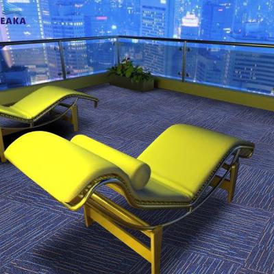 China EAKA pvc factory hotsale pp yarn 100% pp office use durable waterproof non slip carpet floor for sale