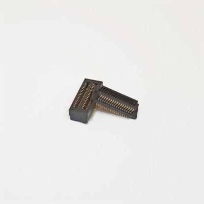 China 40 Pin 0,5 mm Pitch Double Slot Board-to-Board (BTB) Connector 4.5 Gold Plated for PCB Manufacturer PCBA SMD Te koop