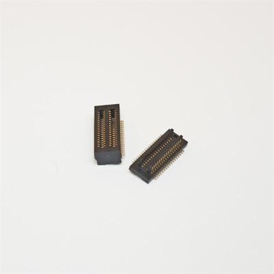 China 40 Pin 0,5 mm Pitch Double Slot Board-to-Board (BTB) Connector 4.5 Gold Plated for PCB Manufacturer PCBA SMD Te koop