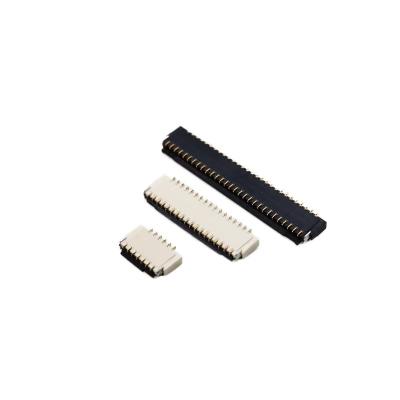 China FPC/FFC Connector 0.3MM Pitch 0310 Flip Flop Lower Connection Flexible Row Socket Height 1.0MM9-13-71P for sale