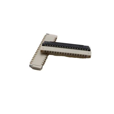 China FPC/FFC Connector 0.3MM Pitch 0310 Flip Flop Lower Connection Flexible Row Socket Height 1.0MM9-13-71P for sale