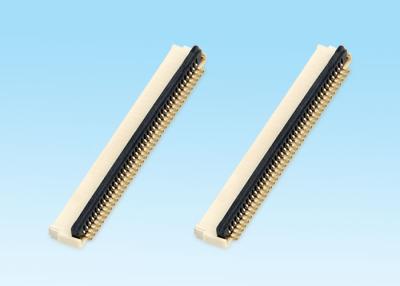 Cina Serratura della parte posteriore di altezza del passo 1.0mm del connettore di cavo di FPC 0.5mm, Pin 4-50 per i prodotti elettronici in vendita