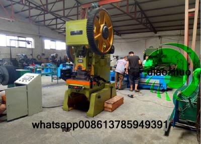 China Strips Barbed Wire Manufacturing Machine / Razor Wire Machine PLC Control for sale