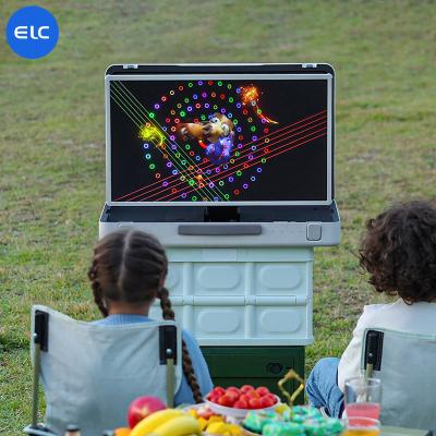 China ELC Packgo Portable In Cell Touch Smart Tv Android 12 Smart Tv Briefcase for sale