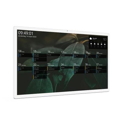 China 32'' OEM Tablet 4GB RAM WiFi 6 Ultra-narrow Frame RK3588S2 Octa Core Timing Tablet For Smart Home Digital Calendar for sale