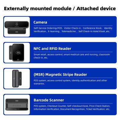 China 15 inch Self-service Ordering Machine Metal Digital Signage Restaurant Tablet Order Kiosk Kitchen Display for sale