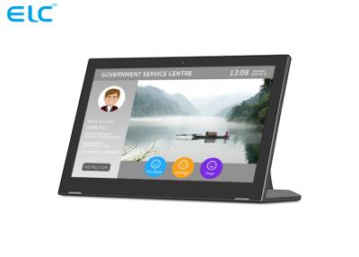 Cina 15.6'' L Shape Desktop Interactive Digital Signage for Reception or conference control in vendita