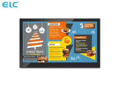 China Black 21.5 Inch Touch Screen Digital Signage RK3399  With Android 7.1 System for sale