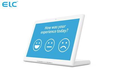 China L Shape Android Tablet Digital Signage  For Reception Desk In Hotals Banks for sale