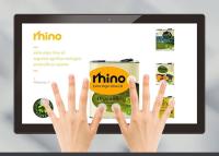 China Black Android Touch Screen Tablet 1920*1080 Resolution With  Full HD LCD Panel for sale