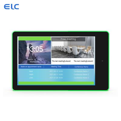 China 13.3 Inch LCD POE Powered Tablet LED Light Bar Booking System BT 4.0 for sale