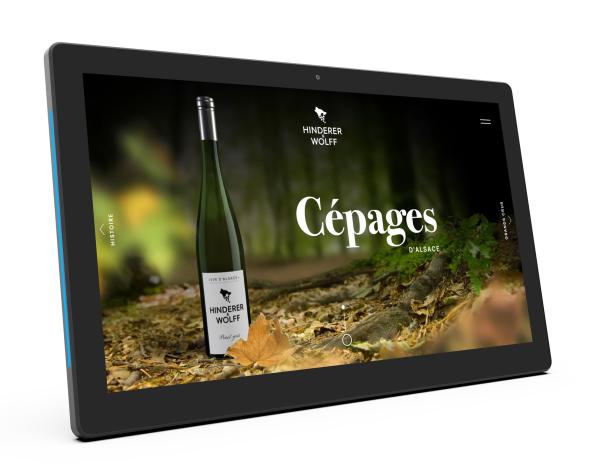 POE Android 5.1 Meeting Room Tablet 13.3 Inch Solid Feature black and white