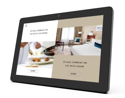 China Wf1022t 10.1 Inch Android 8 Wall Hanging Signage 1280x800 Rj45 Dual Display for sale