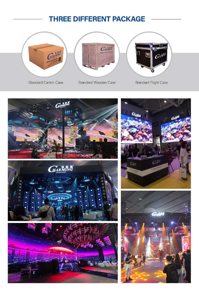 LED display quality control process