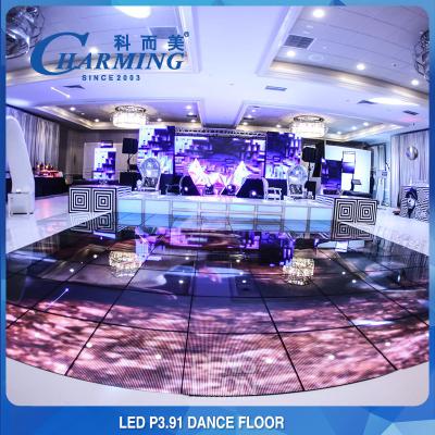 중국 방수 IP65 LED 바닥 타일 스크린 패널 RGB 풀 컬러 3840Hz 판매용