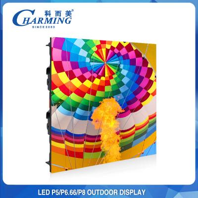 China Wasserdichte Außenvideowand IP65, Werbetafel P4 P5 P8 LED im Freien for sale