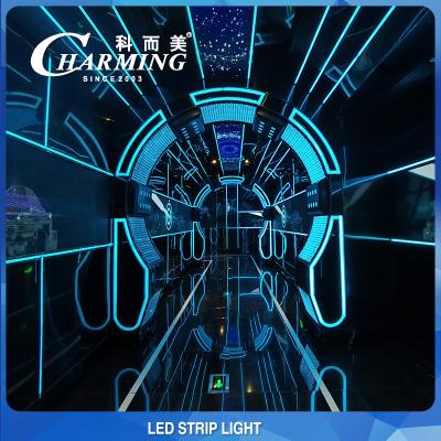 China Flexible RGB LED Strip Light 298LM SMD3528 Outdoor And Indoor Decoration for sale