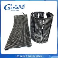China Multipurpose 32x16 Flexible LED Screen , Windproof Bendable LED Display for sale
