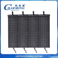 China Multipurpose 32x16 Flexible LED Screen , Windproof Bendable LED Display for sale