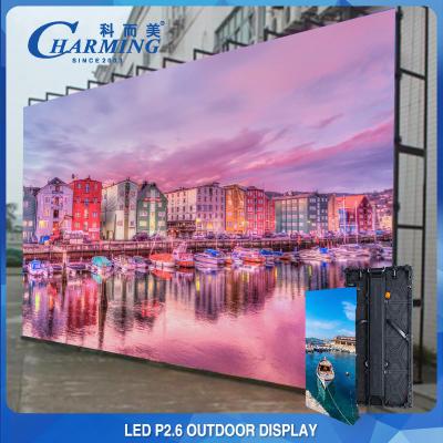 China 14-16 Bit 4k Outdoor Rental LED Display P3.91 Thickness 86mm for sale