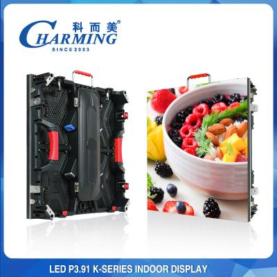 中国 P3.91屋内導かれたビデオ ウォール・ディスプレイ500*500mmのダイ カスト アルミニウム 販売のため