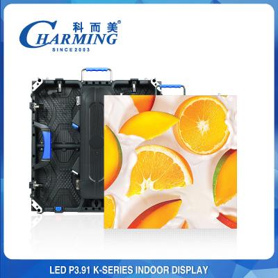 China P3.91 K-serie Indoor LED Display Arc Lock Design LED Verhuur scherm Te koop
