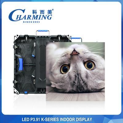 中国 極めて薄いフル カラーのLED表示、軽量P3.91レンタルLEDスクリーン 販売のため