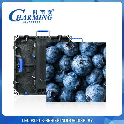 China 4K High Refresh Full Color LED Video Wall Display , LED P3.91 Rental Display for sale
