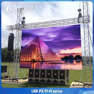 China Hoog verfrissend buitenverhuur groot reclame-LED-scherm 4500CD/M2 Te koop